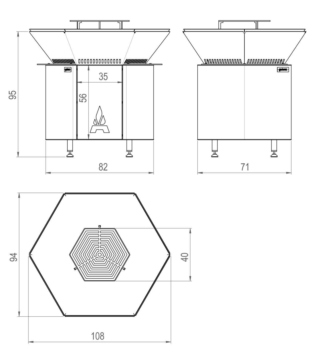 BRASERO BRASUK - LARGE